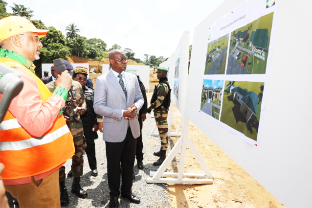 Gabon : Brice Clotaire Oligui Nguema lance les travaux du nouveau pont ...